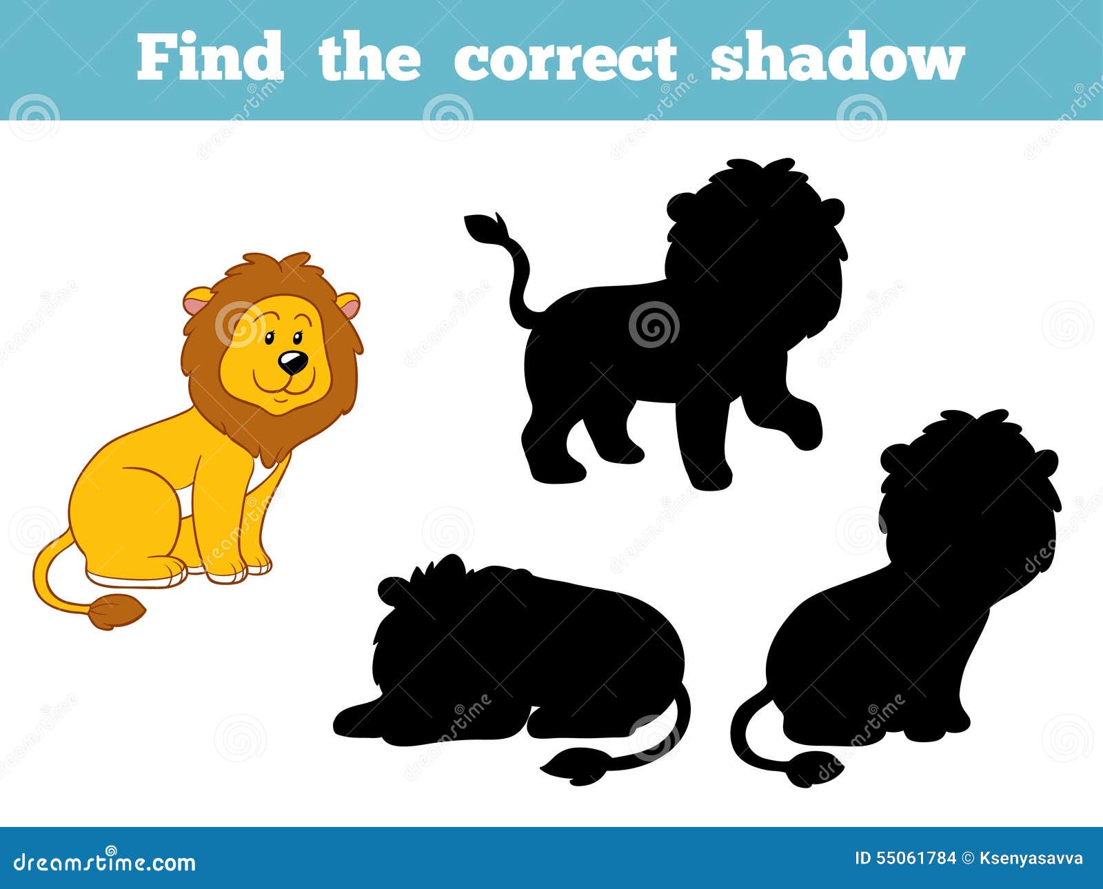 Shadow Art With Lion Stock Photography | CartoonDealer.com #139562312