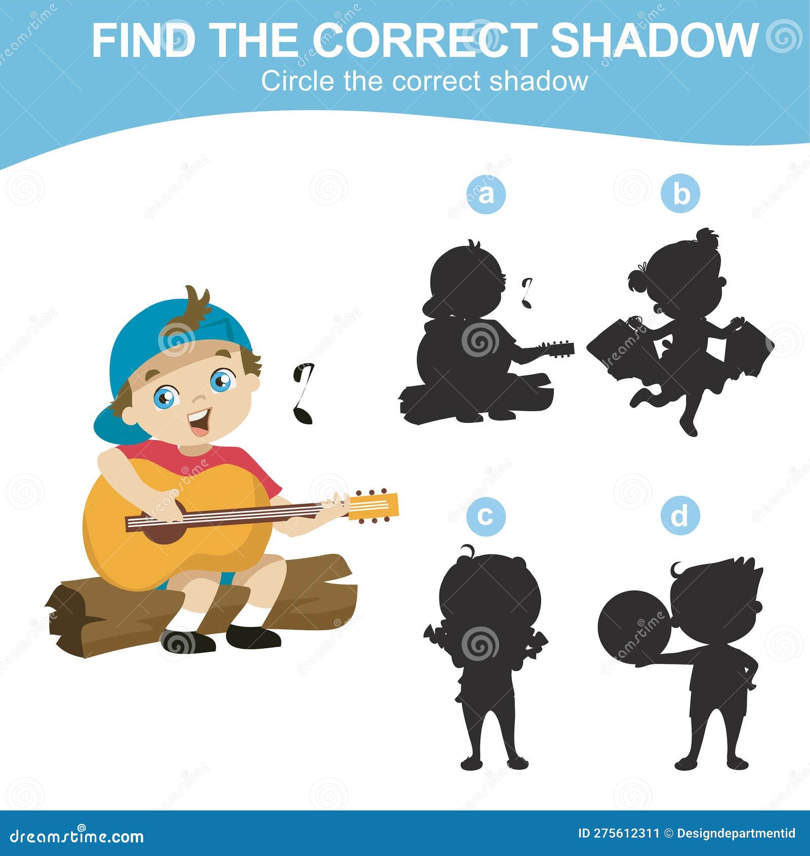 Shadow On The Guitar Capture The Intricate Shadow Patterns On A Stock ...