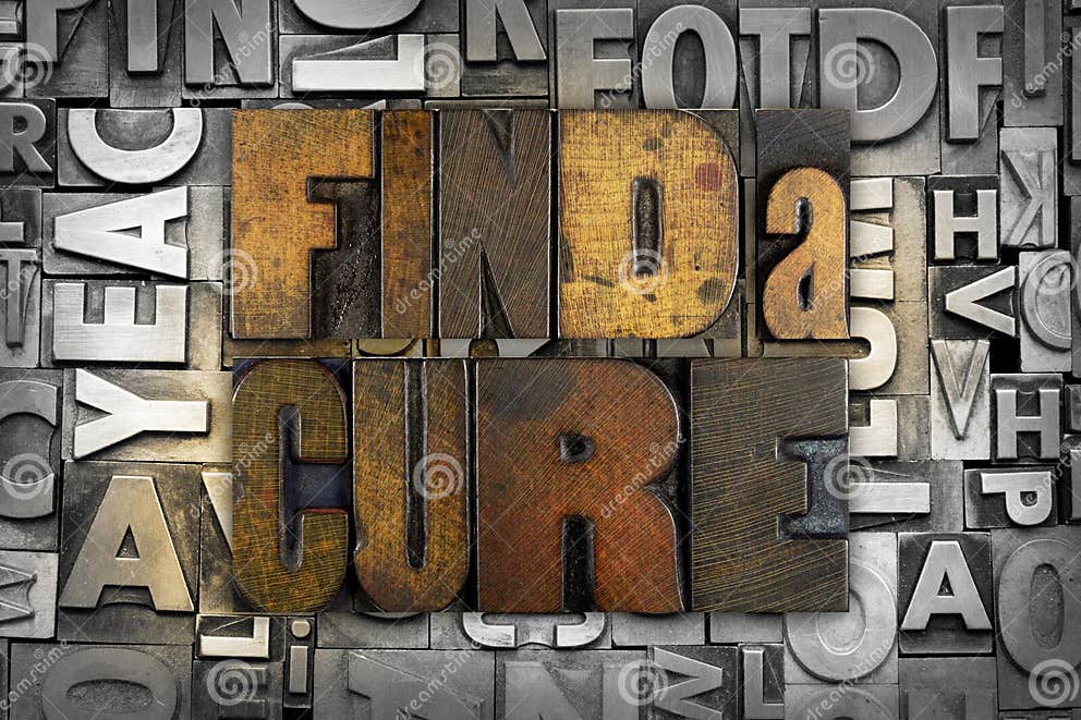 Find a Cure stock photo. Image of research, awareness - 38208026