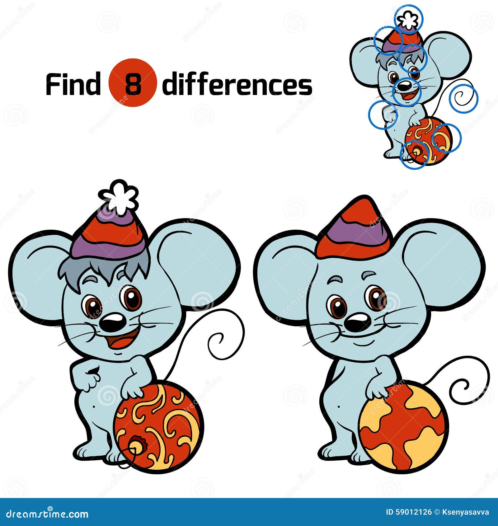 Find Animals In Unicorn Party. Games For Children. Hidden Objects ...