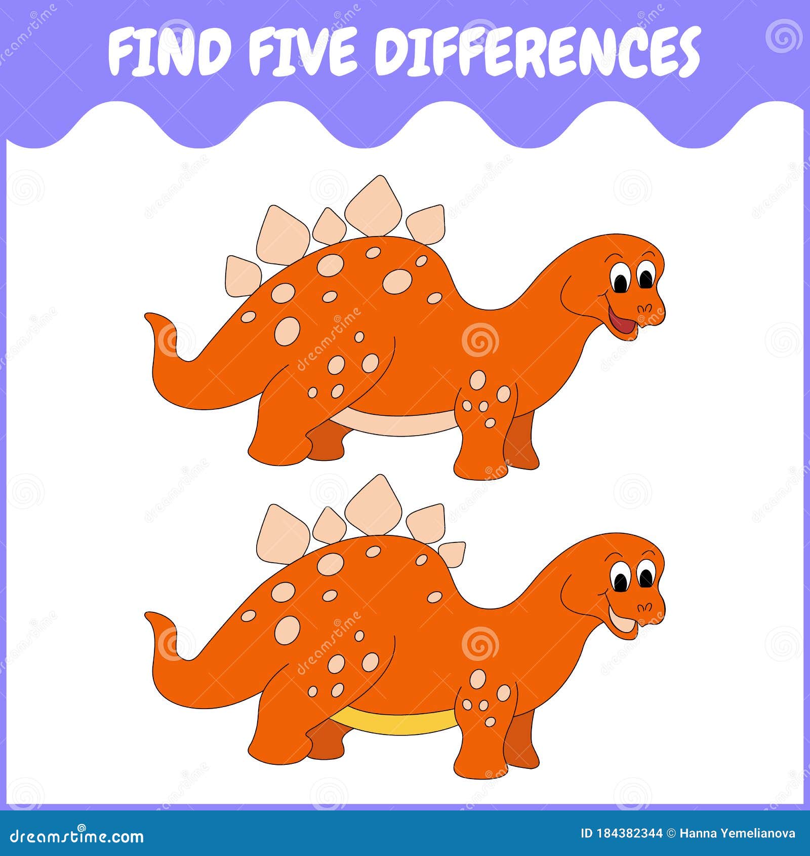 Find Differences. Game for Children. Stock Vector - Illustration of ...