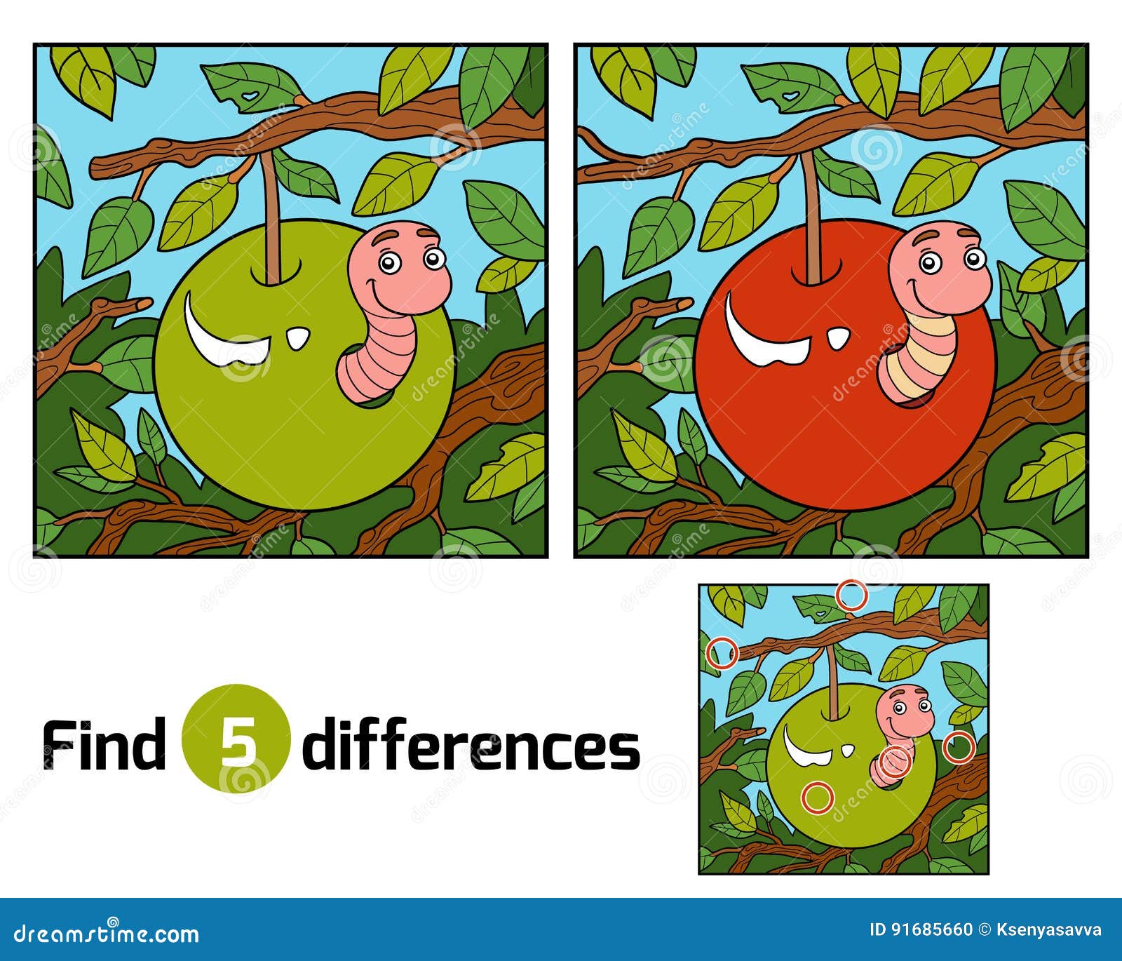 Apple Guess The Letter, Learning Poster, Alphabet Letters With Funny ...