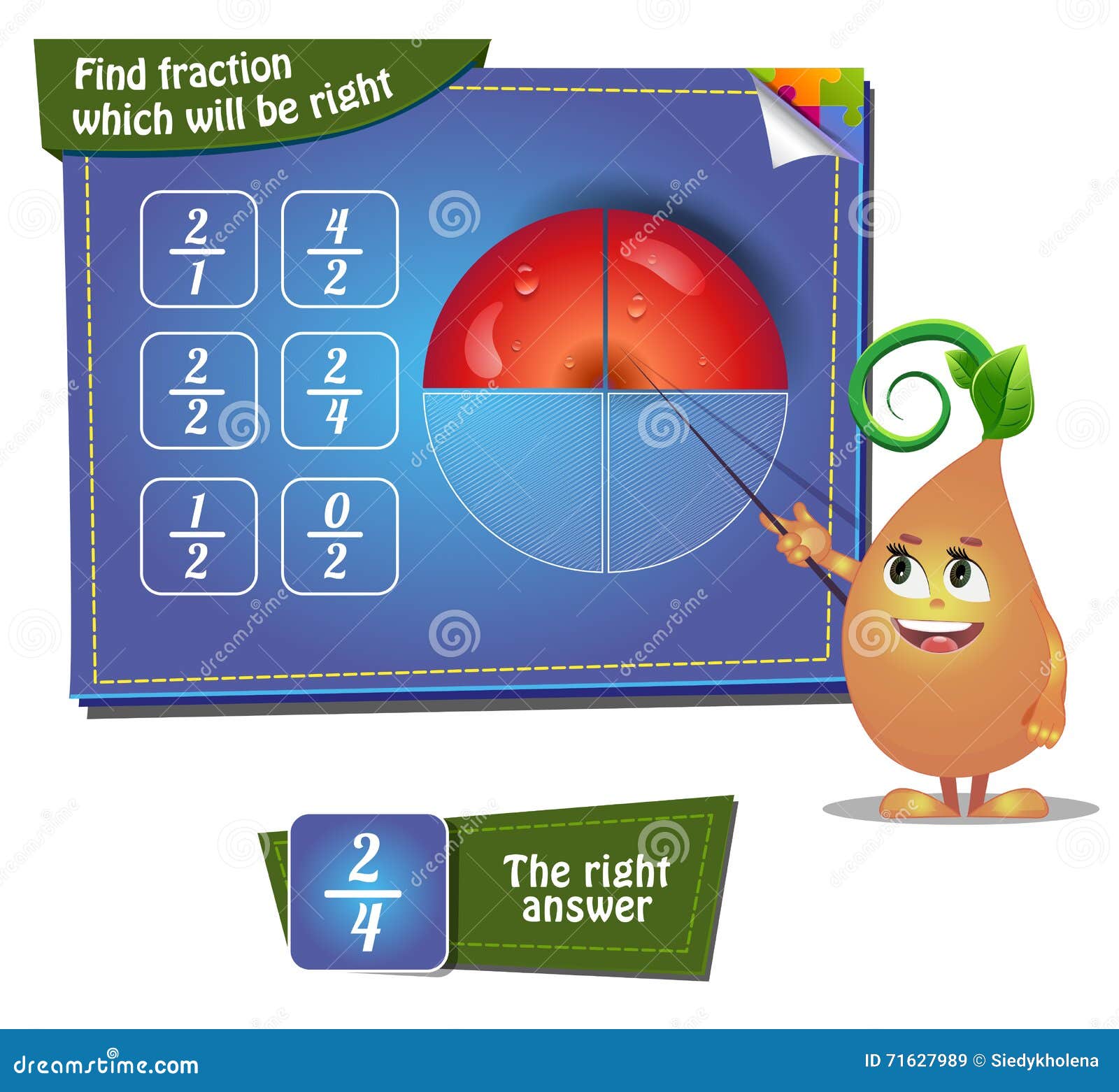 Apple Guess The Letter, Learning Poster, Alphabet Letters With Funny ...