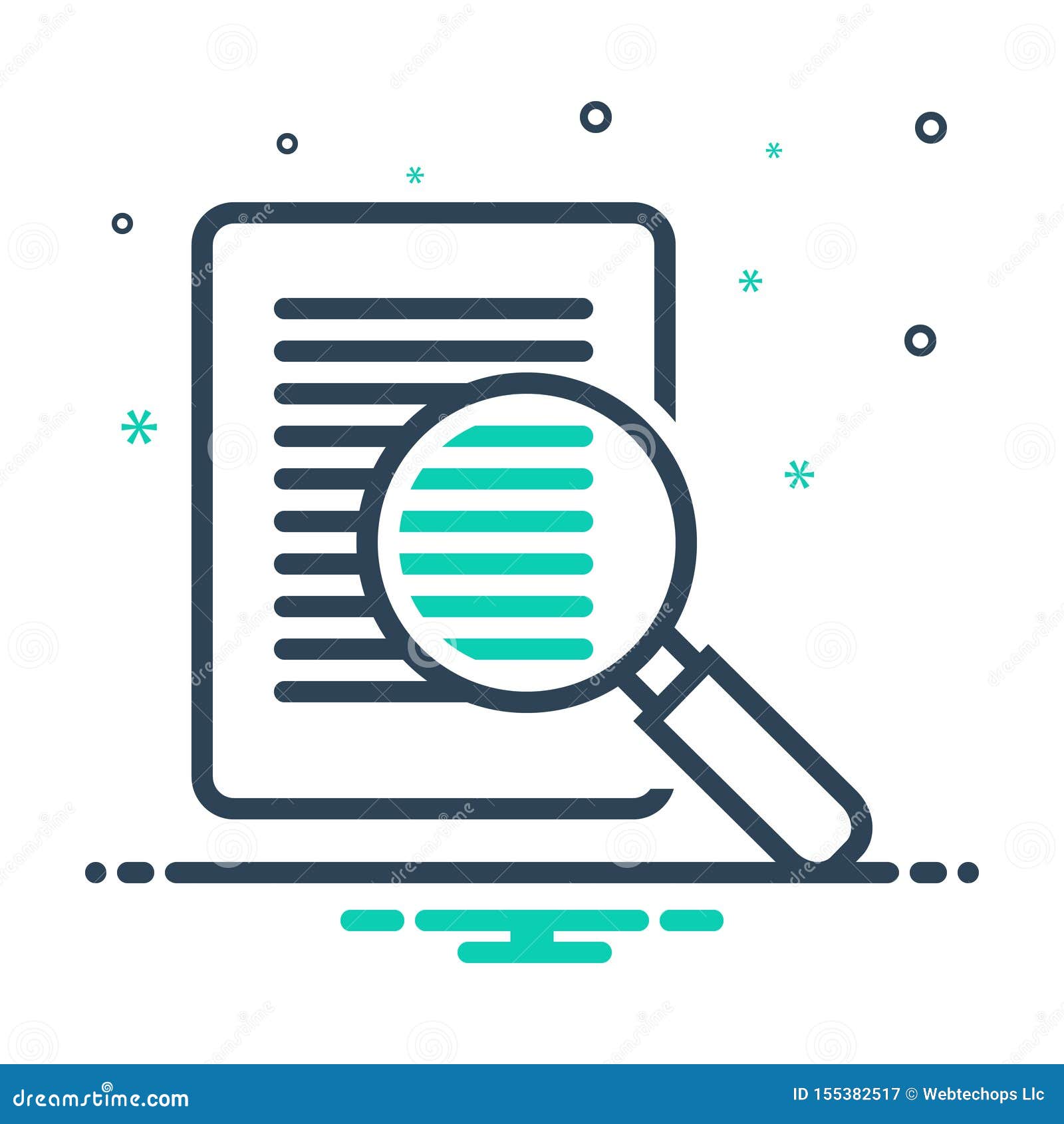 Black Mix Icon for Find, Study and Find Stock Vector - Illustration of ...