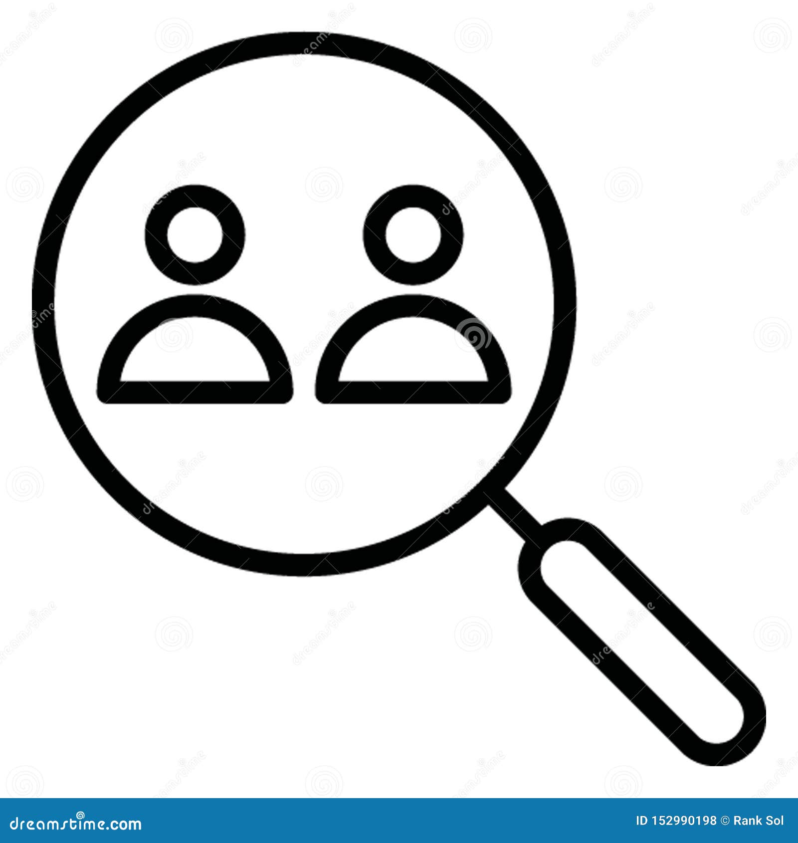 Find Friend Isolated Vector Icon Which Can Easily Modify Stock Vector ...