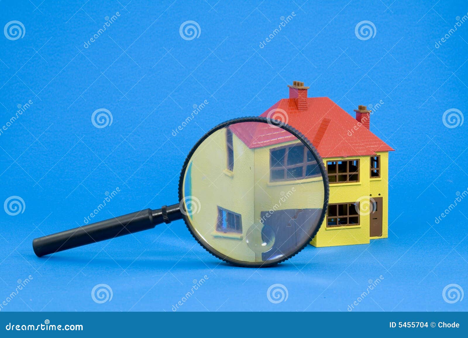 Find a house stock photo. Image of house, blueprint, blue - 5455704