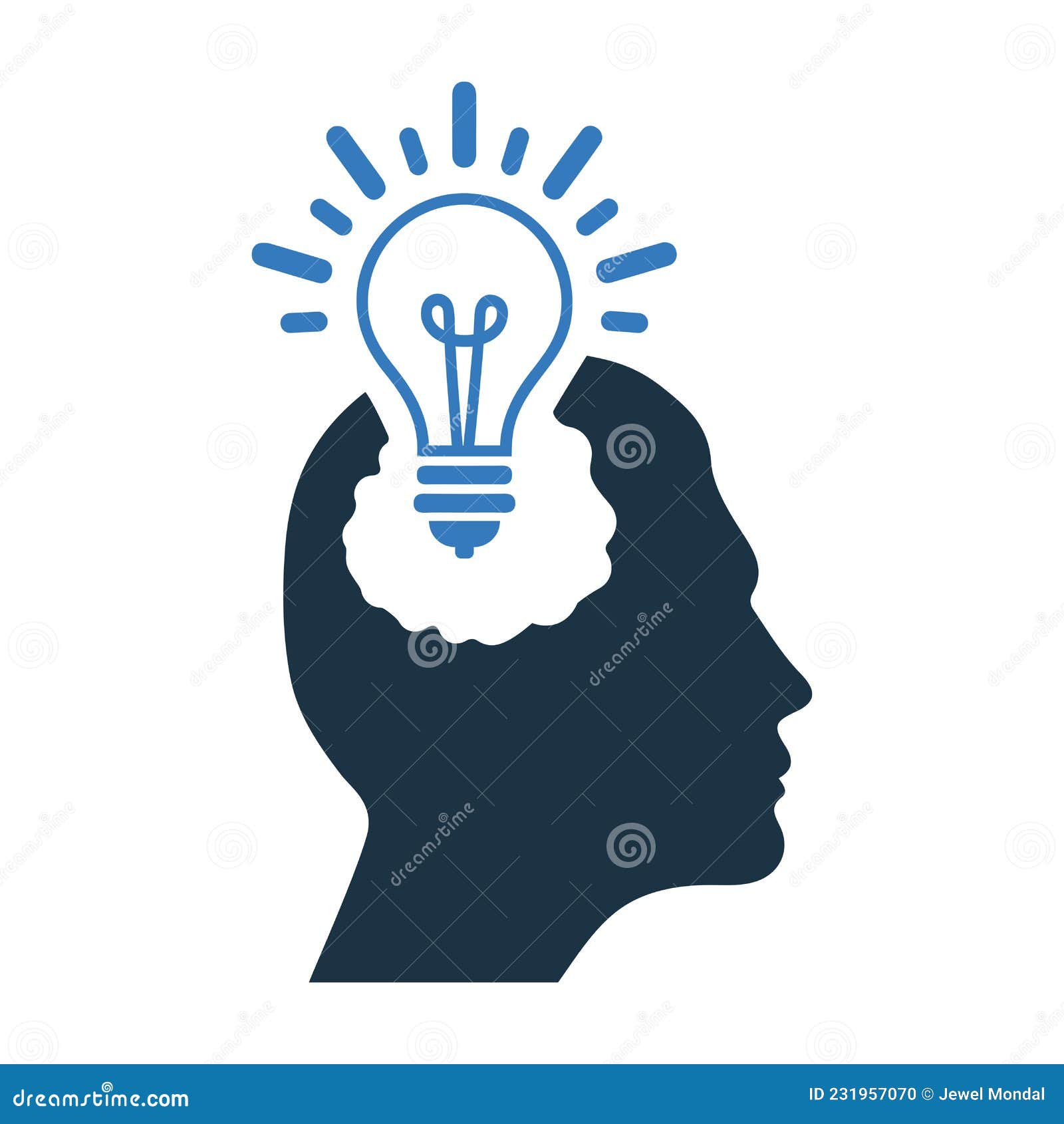 Find, Idea, Creative, Creativity Icon. Simple Flat Design Concept Stock ...