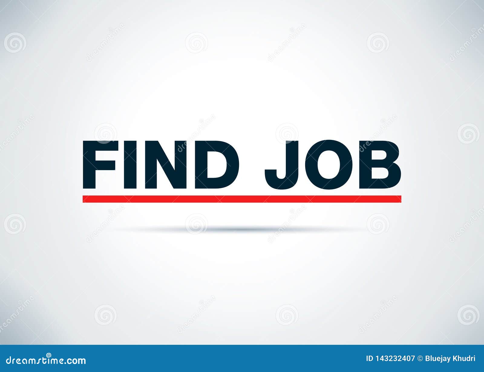 Find Job Abstract Flat Background Design Illustration Stock ...