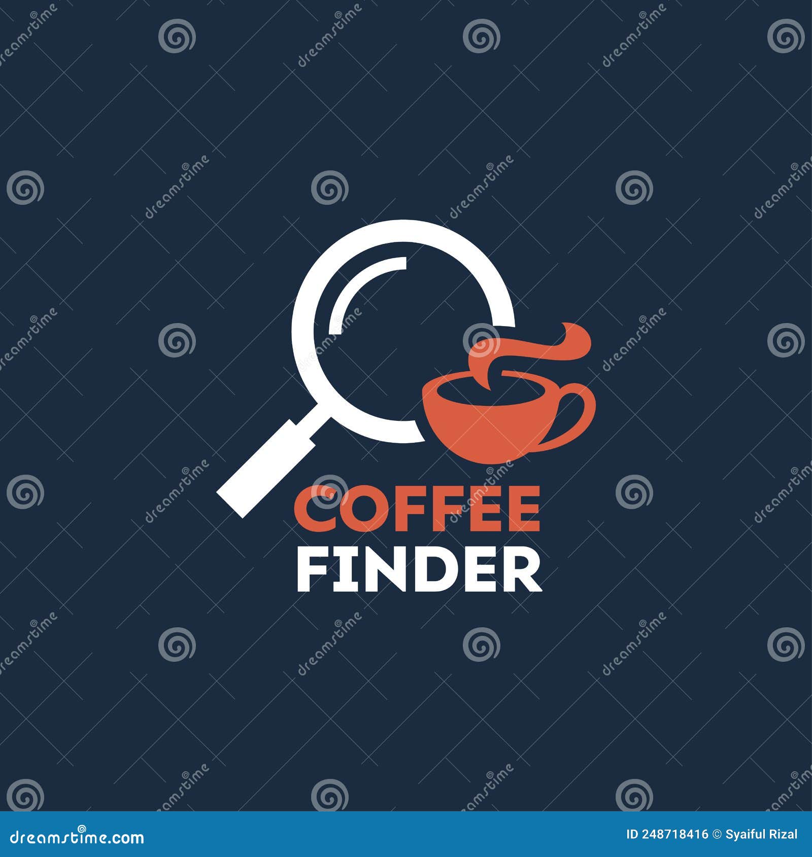 Find Coffee Logo stock illustration. Illustration of employment - 248718416
