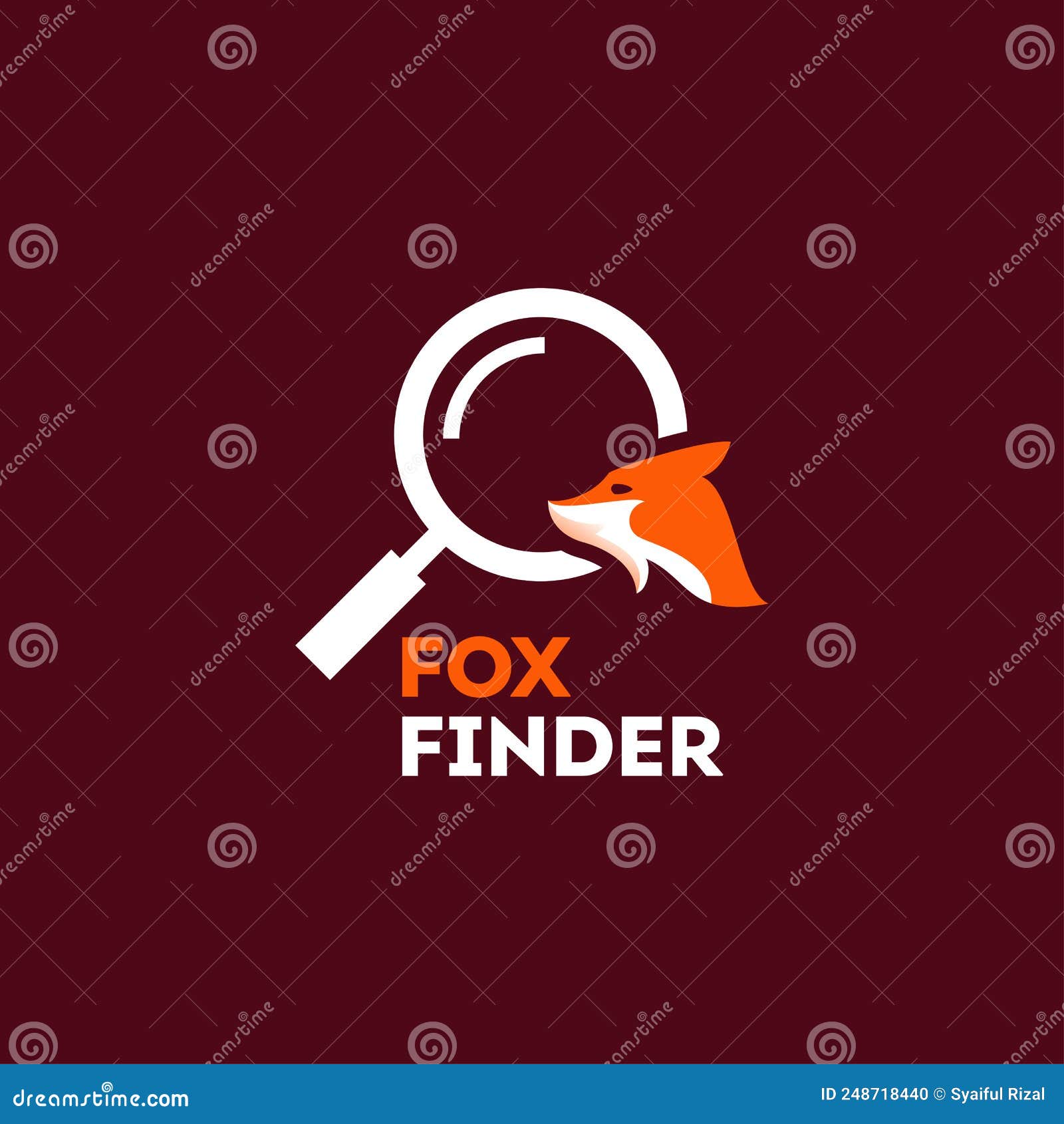 Find Fox Logo stock illustration. Illustration of abstract - 248718440