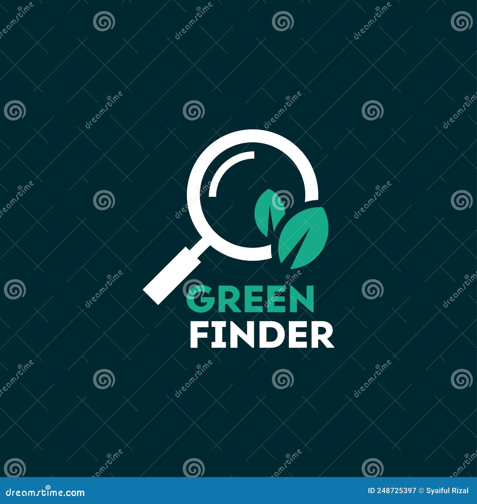 Find Green Logo stock illustration. Illustration of family - 248725397