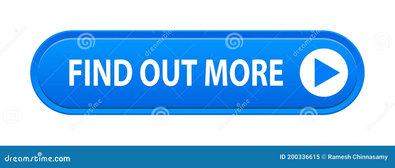 Find out more button stock vector. Illustration of education - 200336615