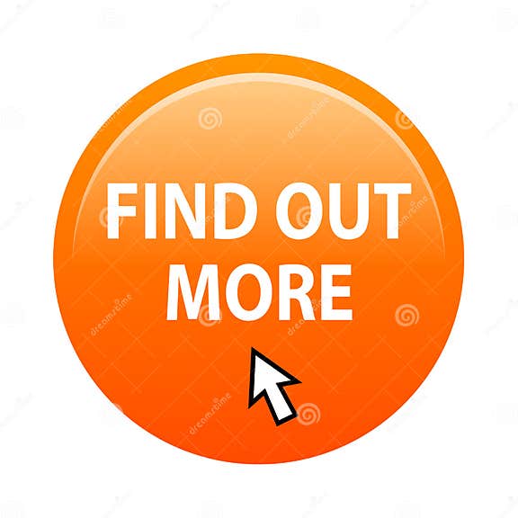 Find out more button stock vector. Illustration of abstract - 200339510