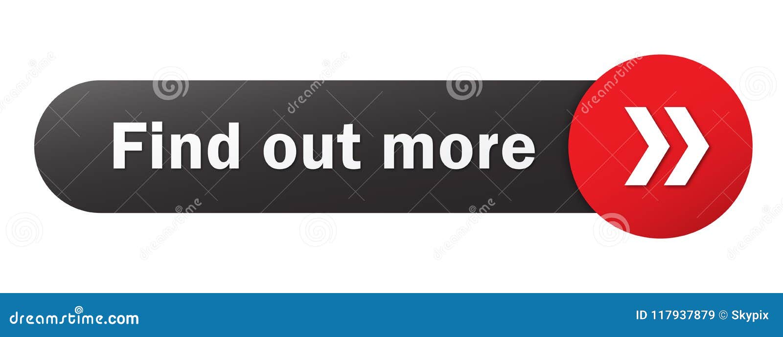 FIND OUT MORE Web Button with Arrows Stock Vector - Illustration of ...