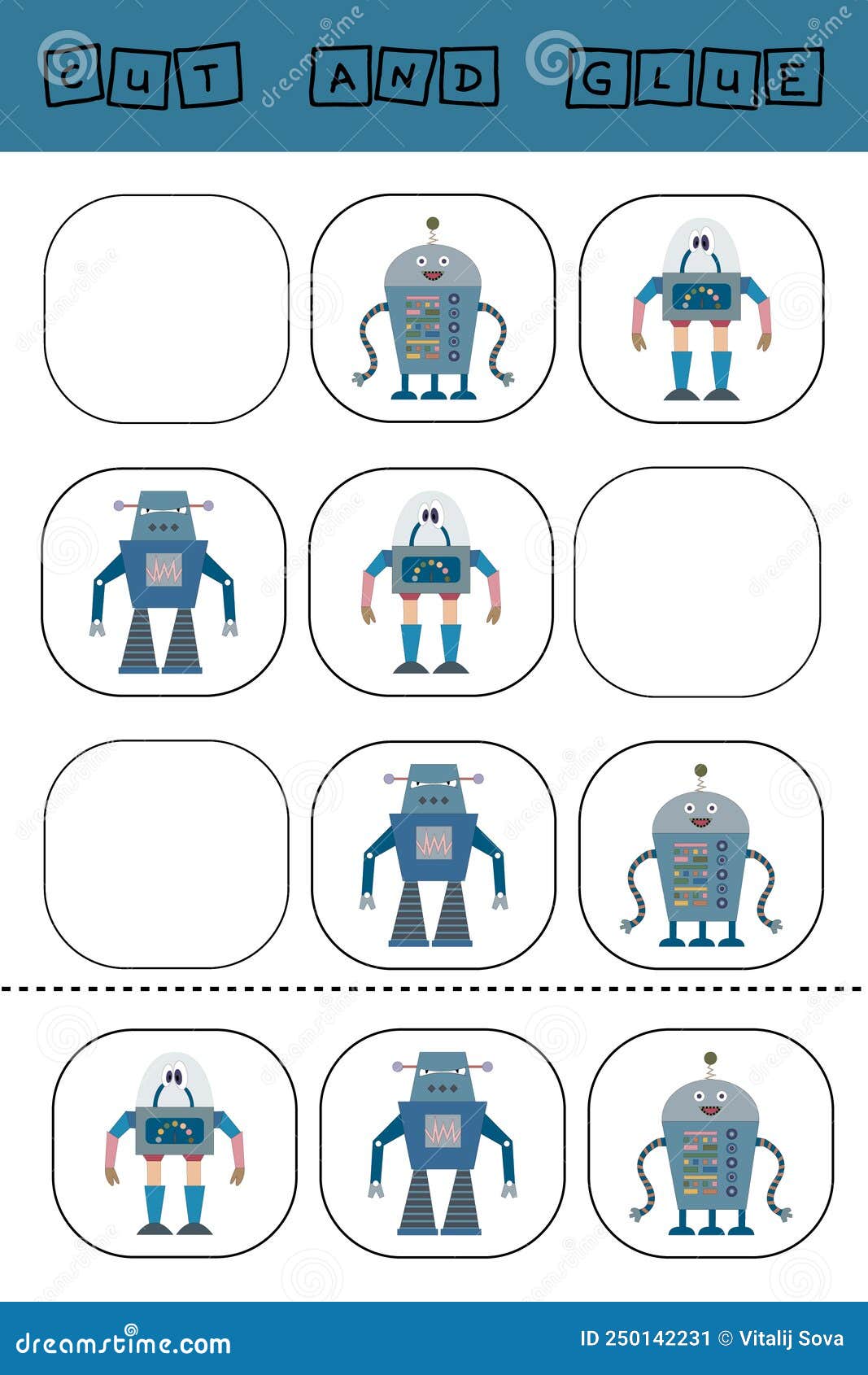 Worksheet vector design stock illustration. Illustration of cute ...