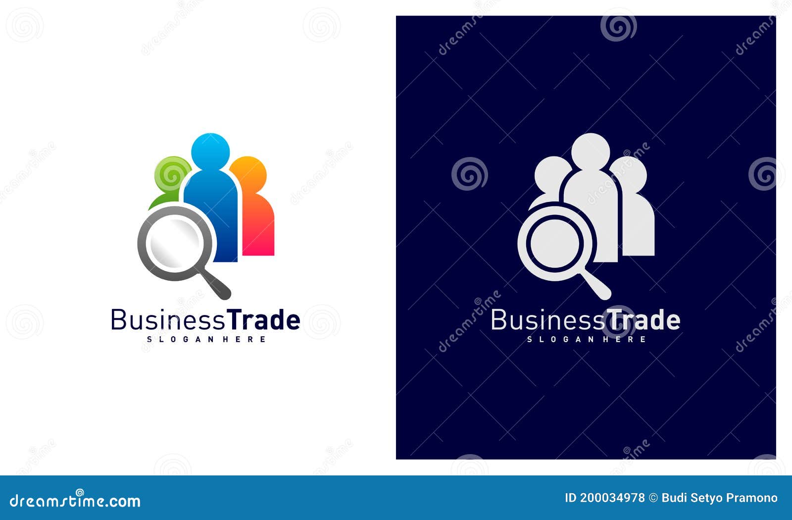 Find People Logo Design Vector, Colorful People Logo Design Template ...