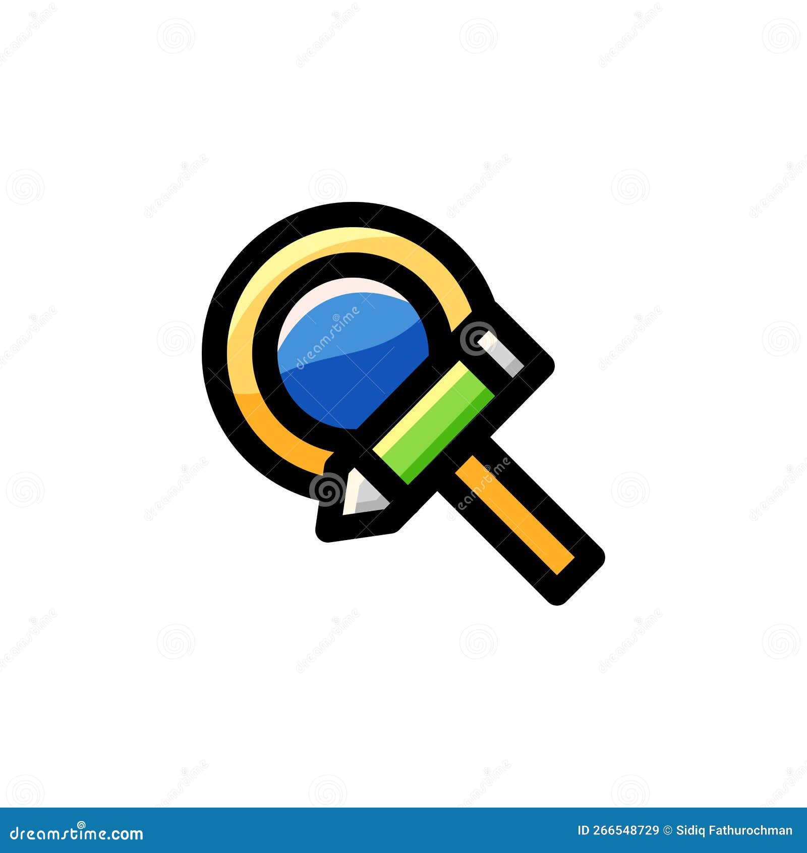 Find & Replace Icon stock vector. Illustration of zoom - 266548729