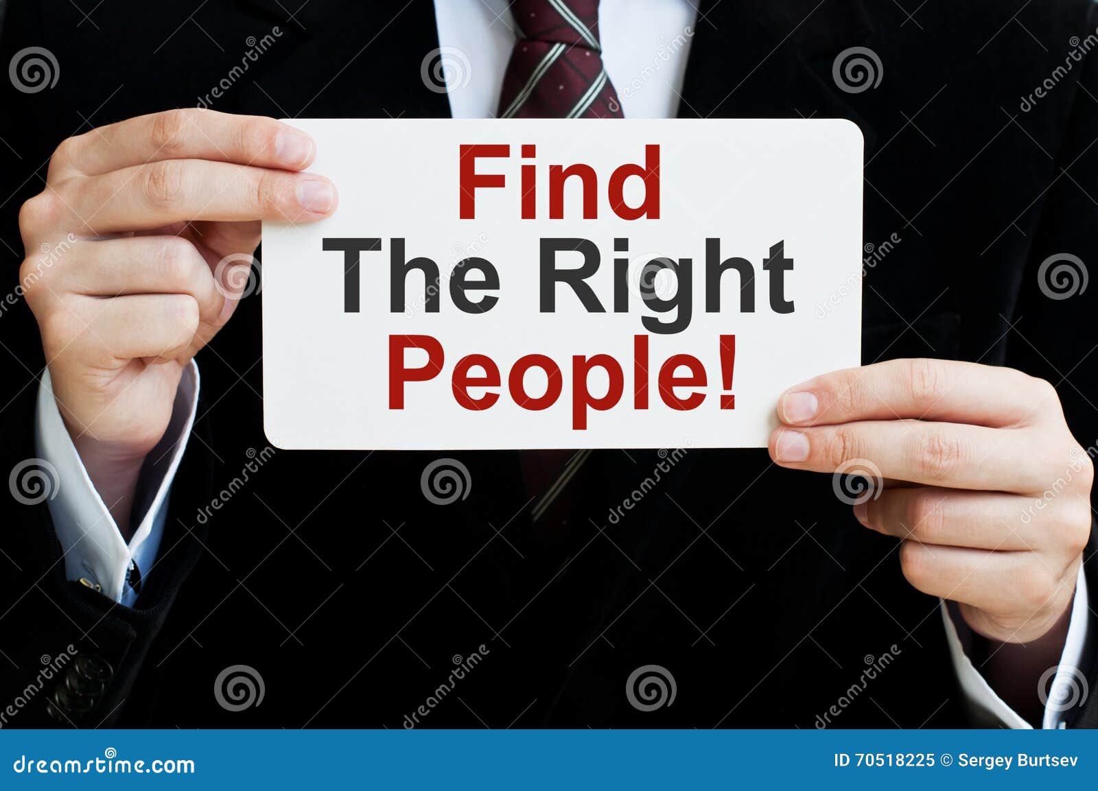 Find the Right People stock image. Image of support, businessman - 70518225