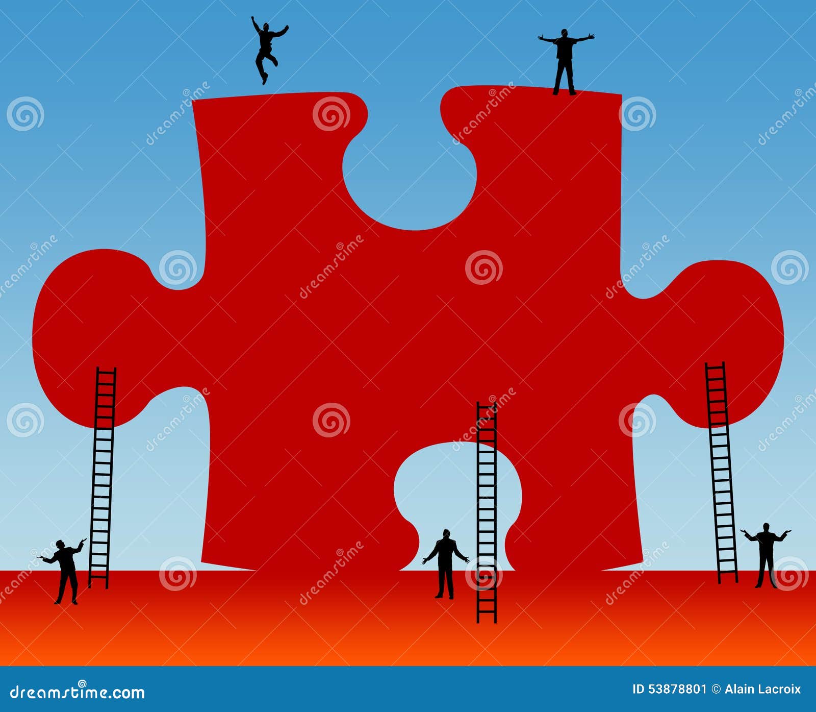 Find solution stock illustration. Illustration of making - 53878801