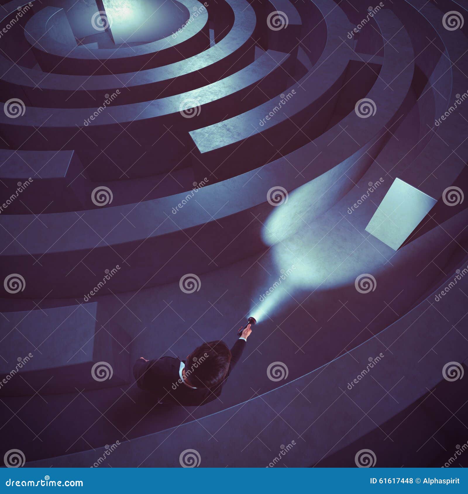 Find the solution stock photo. Image of lost, decision - 61617448