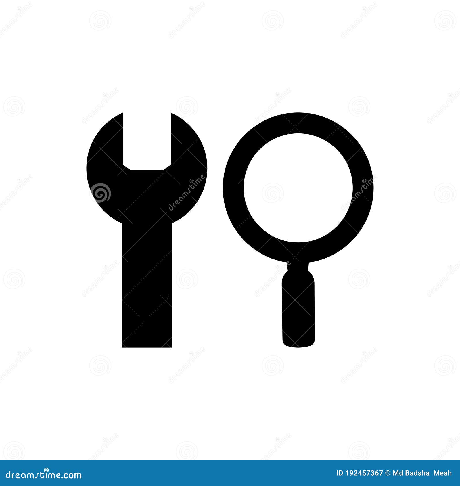 Find Support Icon stock vector. Illustration of vector - 192457367