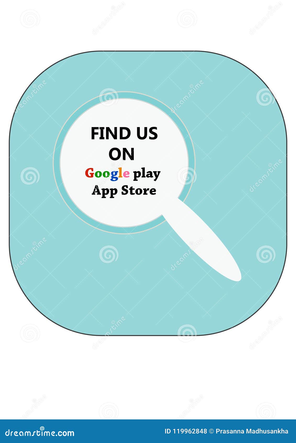 Find us on editorial stock photo. Illustration of google - 119962848