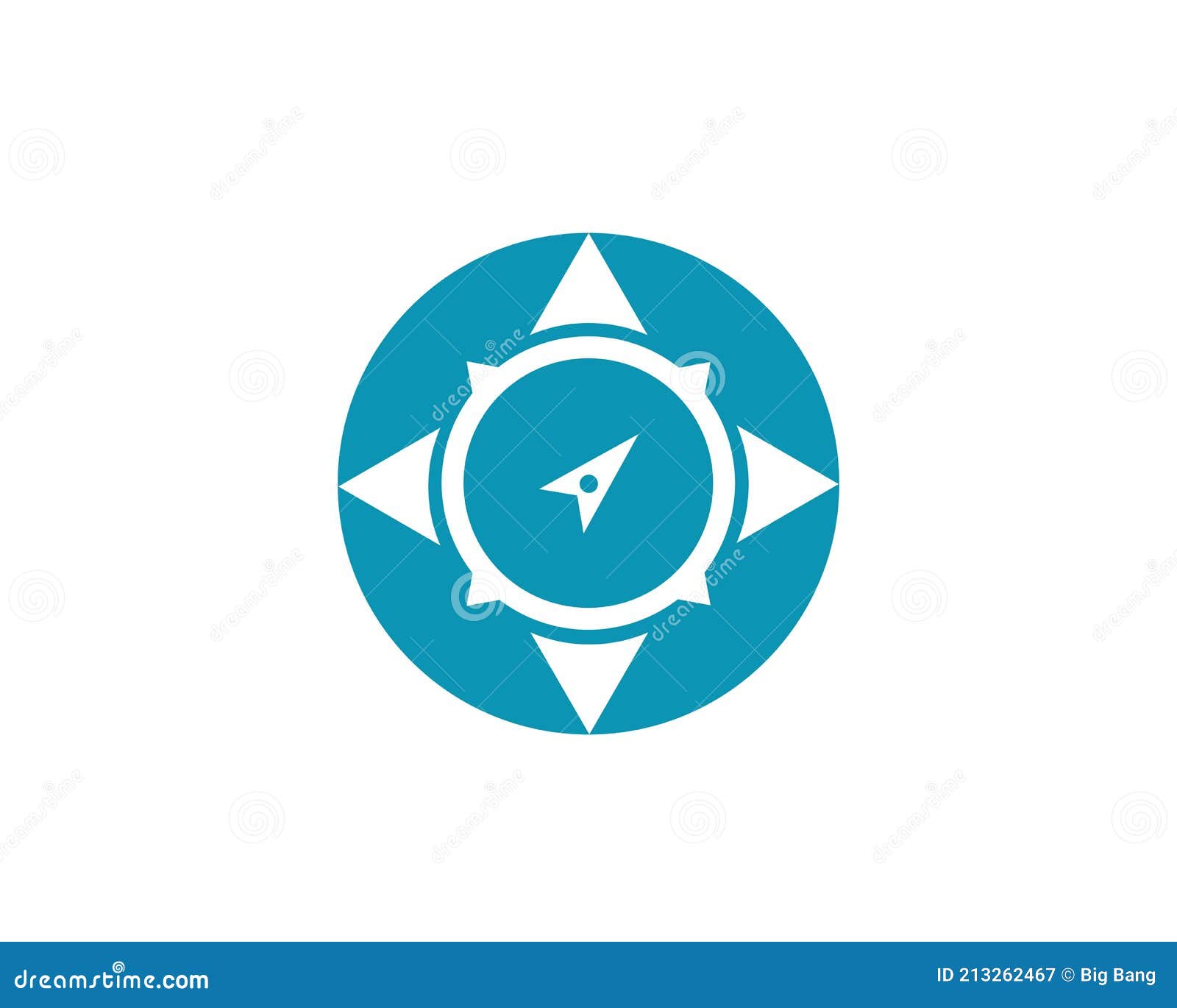 Find the Way with Compass Logo Stock Vector - Illustration of ...