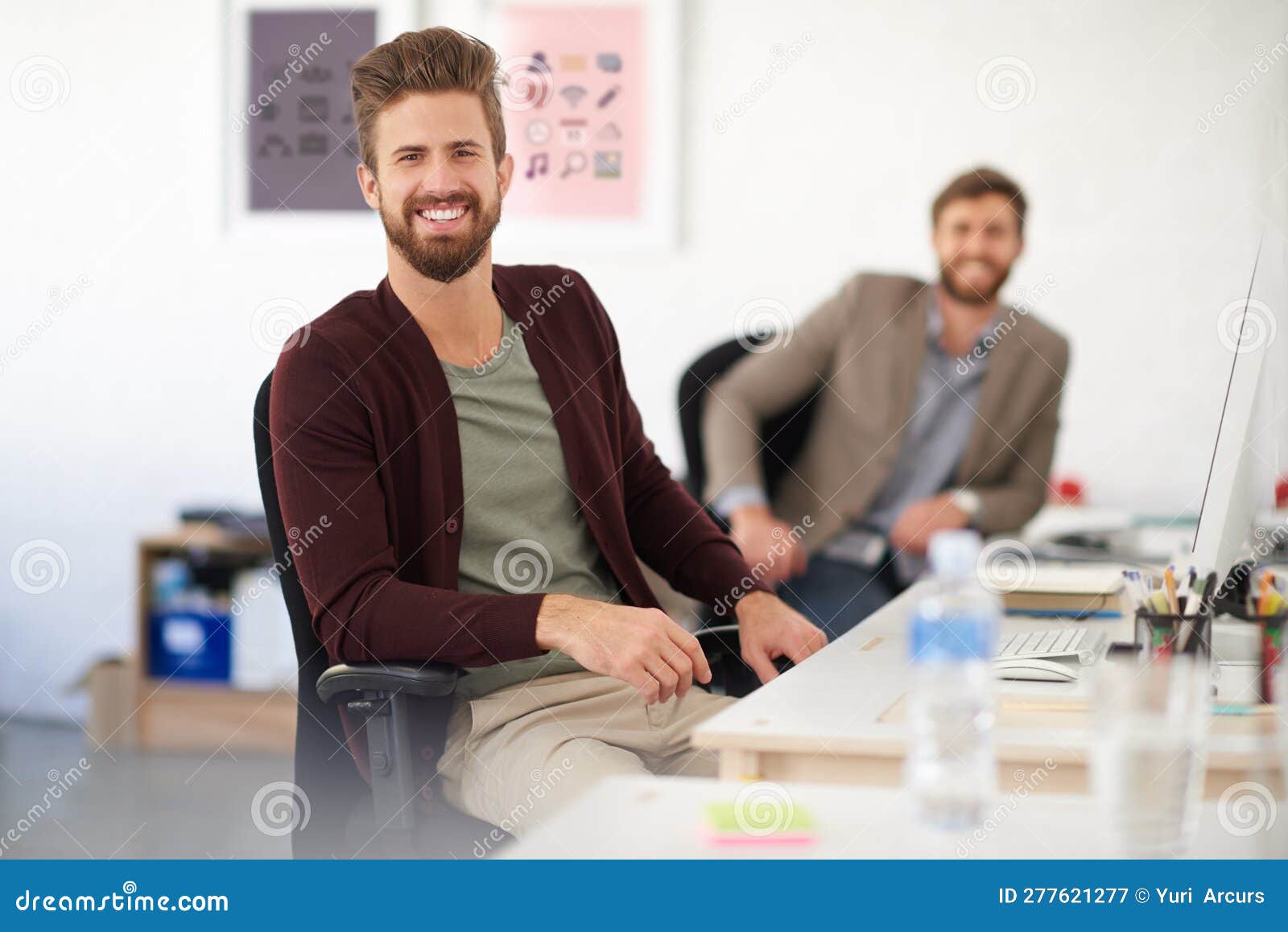 Find the Work Environment that Works for You. Two Male Professionals ...