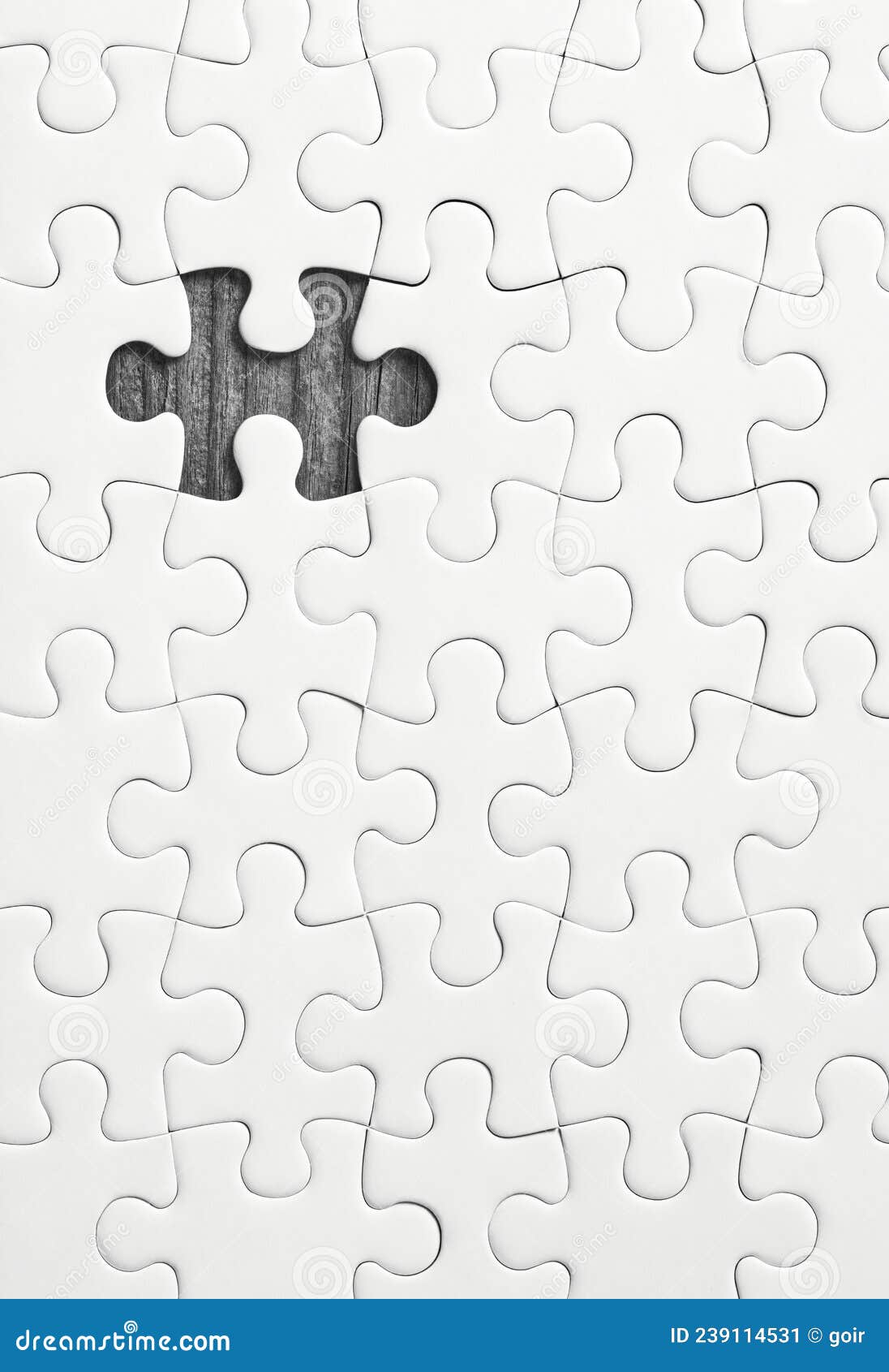 Find Your Missing Piece with One Missing Piece Stock Image - Image of ...