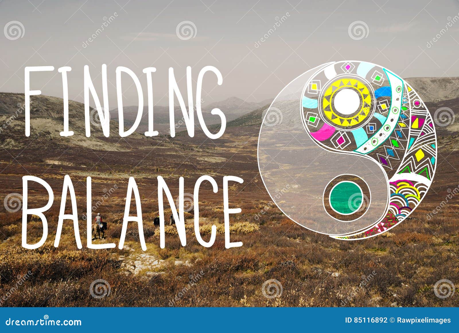 Finding Balance Royalty-Free Stock Image | CartoonDealer.com #2097538