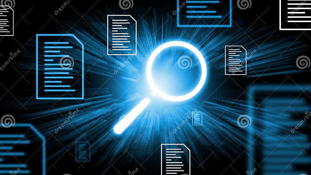 Finding and Checking Documents. Abstract Hologram Graphics with ...