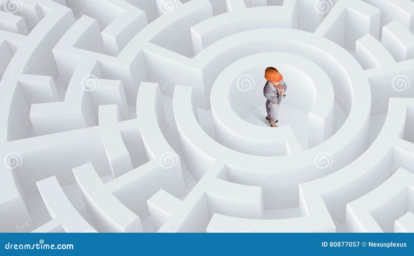 Finding Effective Solution . Mixed Media Stock Image - Image of folder ...