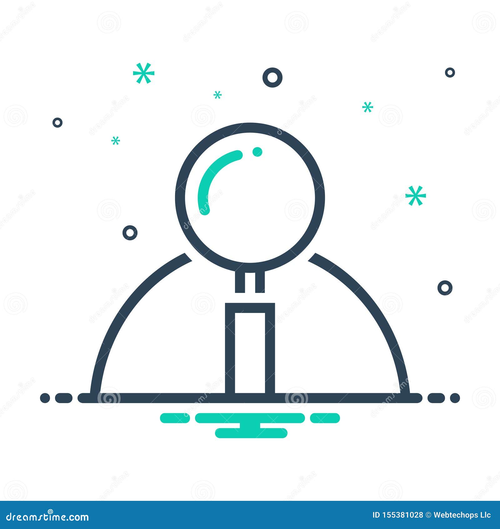 Black Mix Icon for Finding, Solutions and Research Stock Vector ...