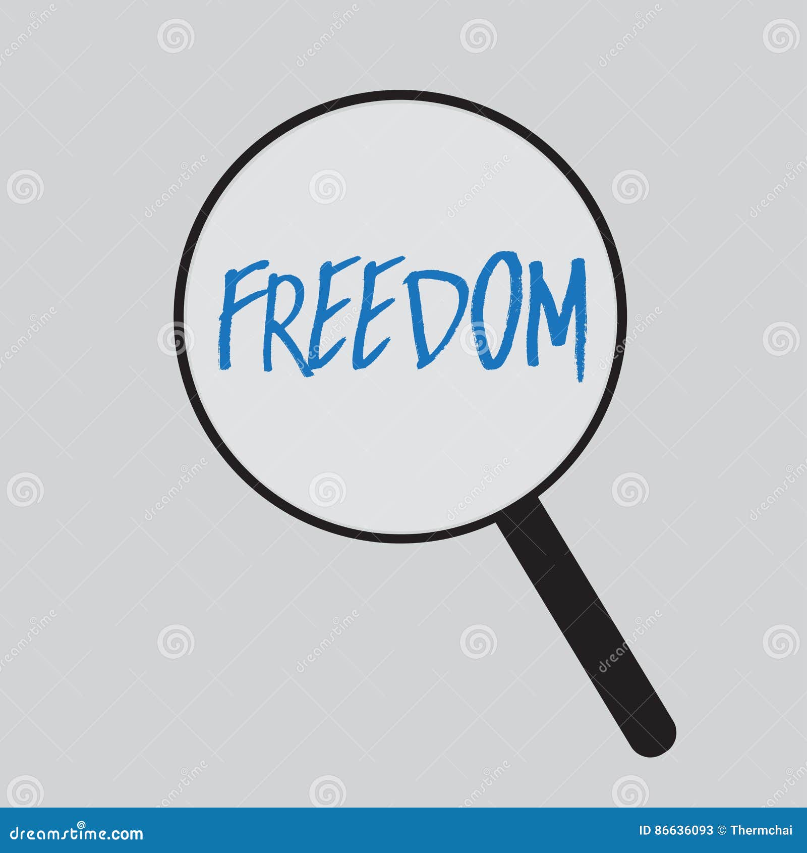 Finding Freedom Concept.eps10 Stock Illustration - Illustration of ...