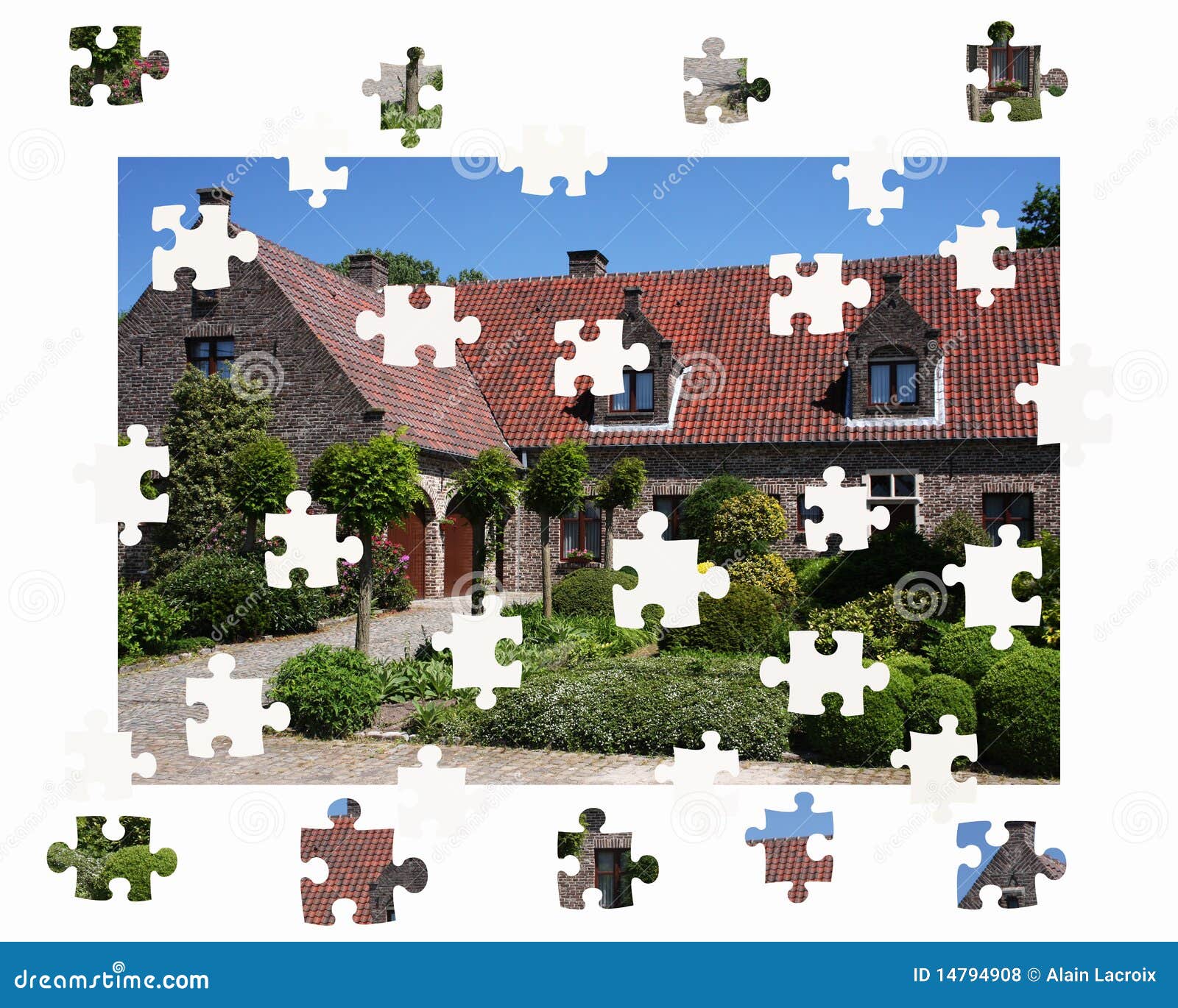 Finding a house stock illustration. Illustration of build - 14794908