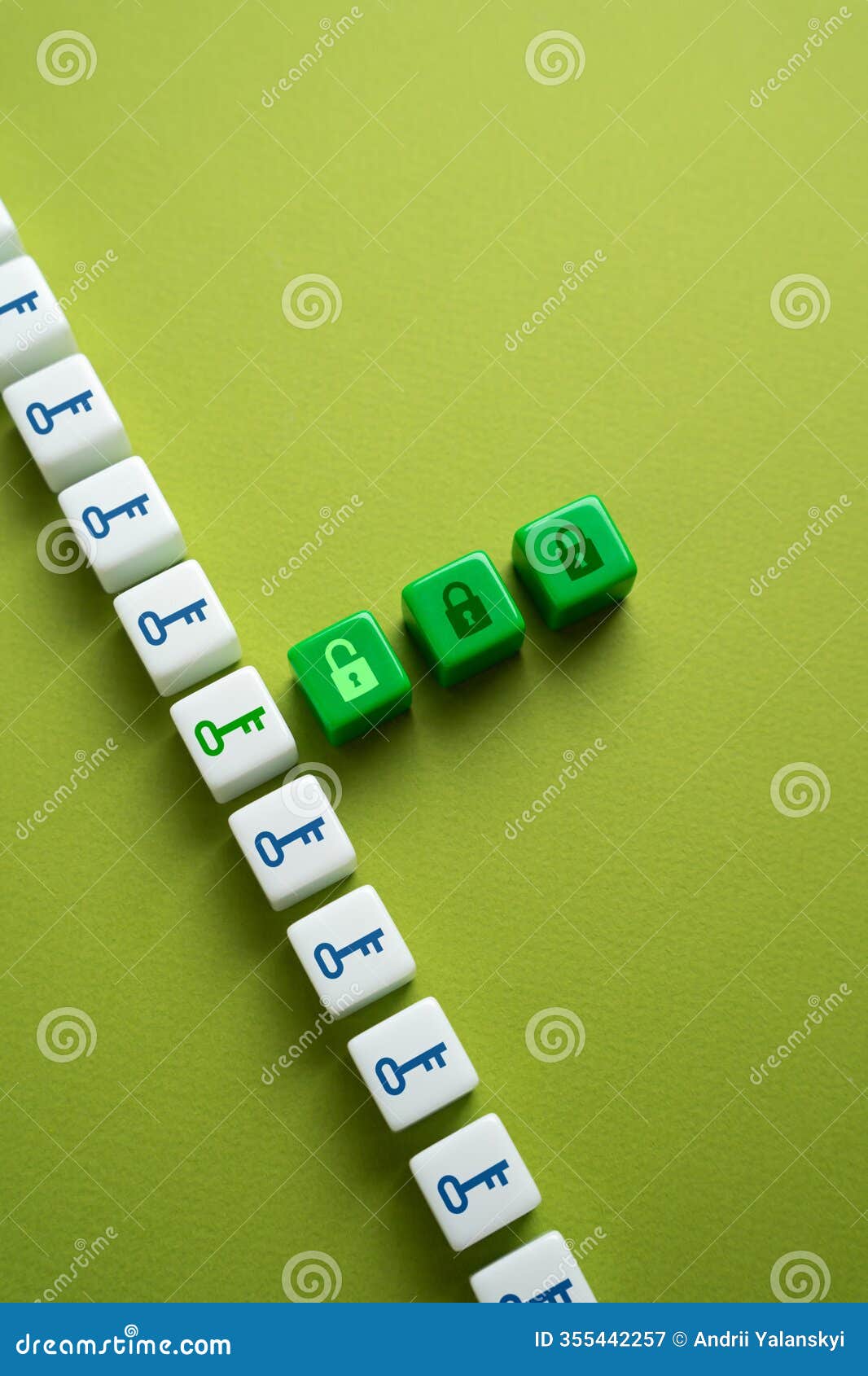 Finding Keys To Open Locks. Concept of Solving Problems and Revealing ...