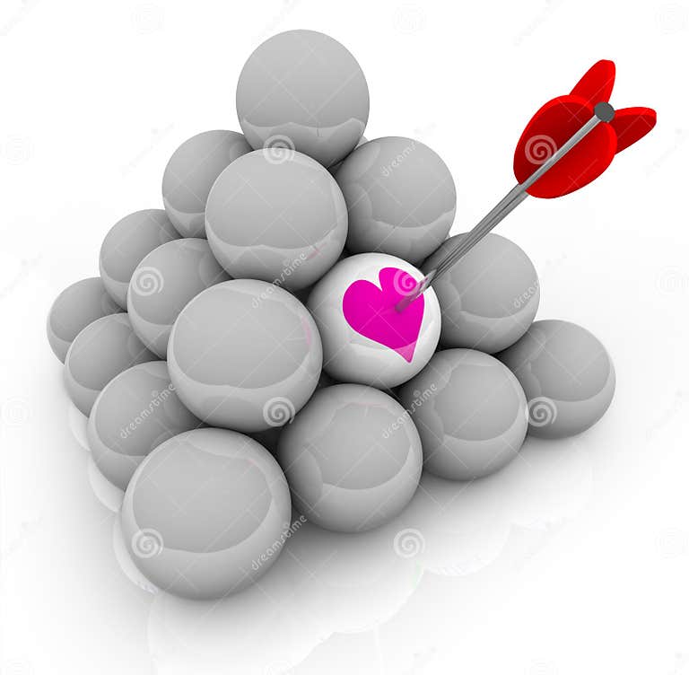 Finding Love in the Hunt for Romance and Passion Stock Illustration ...