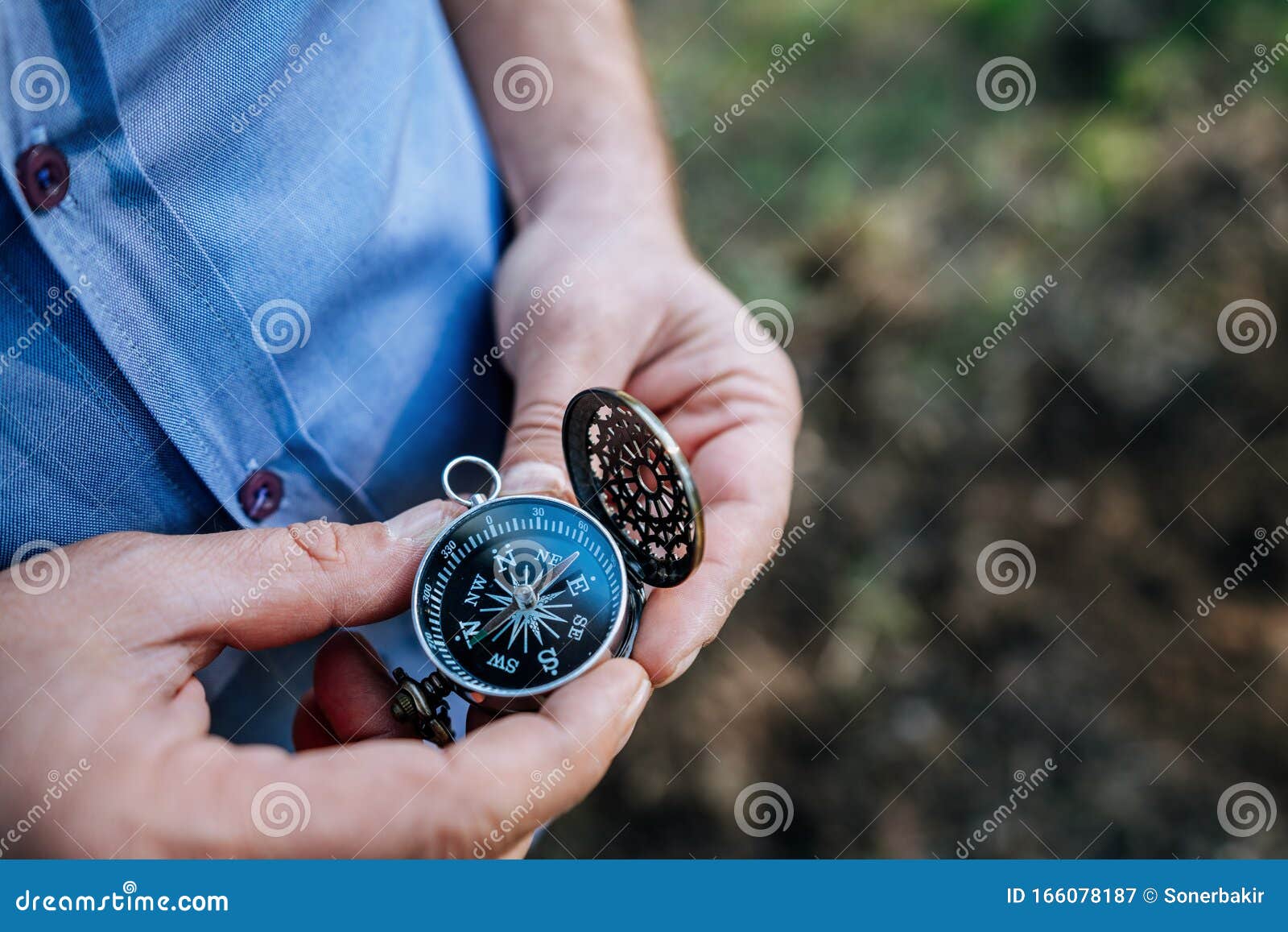 Finding Our Way in Nature with a Compass, Looking for the Right ...
