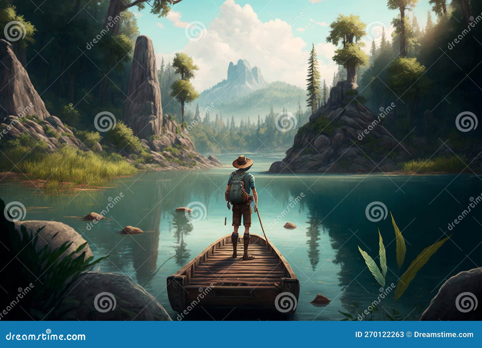 Finding Peace in Solitude: Exploring the Forest Alone, Generative Ai ...