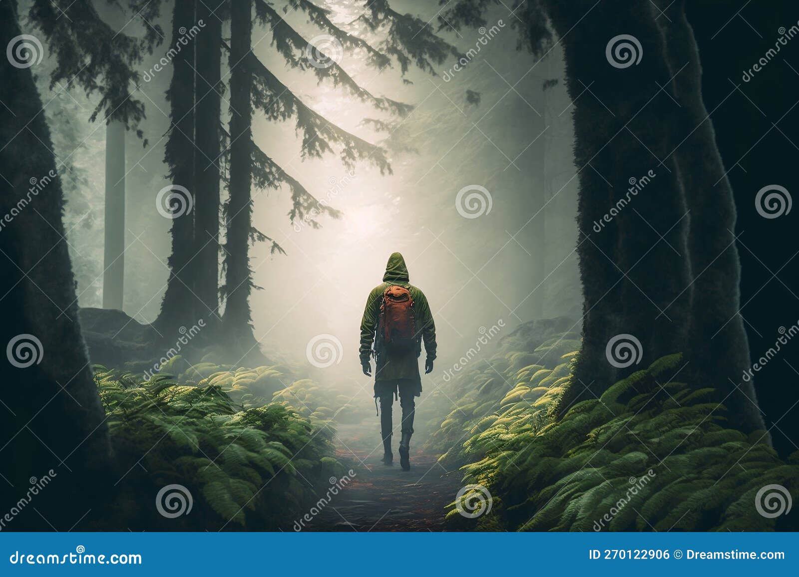 Finding Peace in Solitude: Exploring the Forest Alone, Generative Ai ...