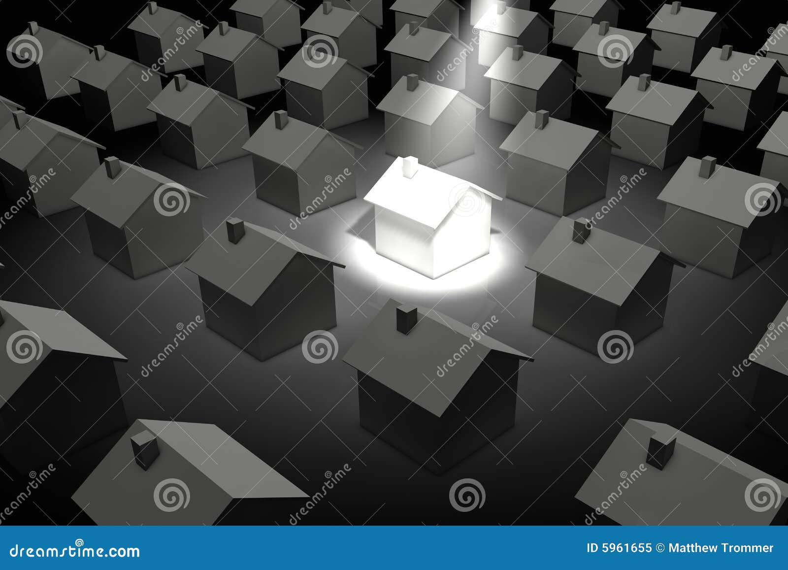 Spotlight Shining House Stock Illustrations – 26 Spotlight Shining ...