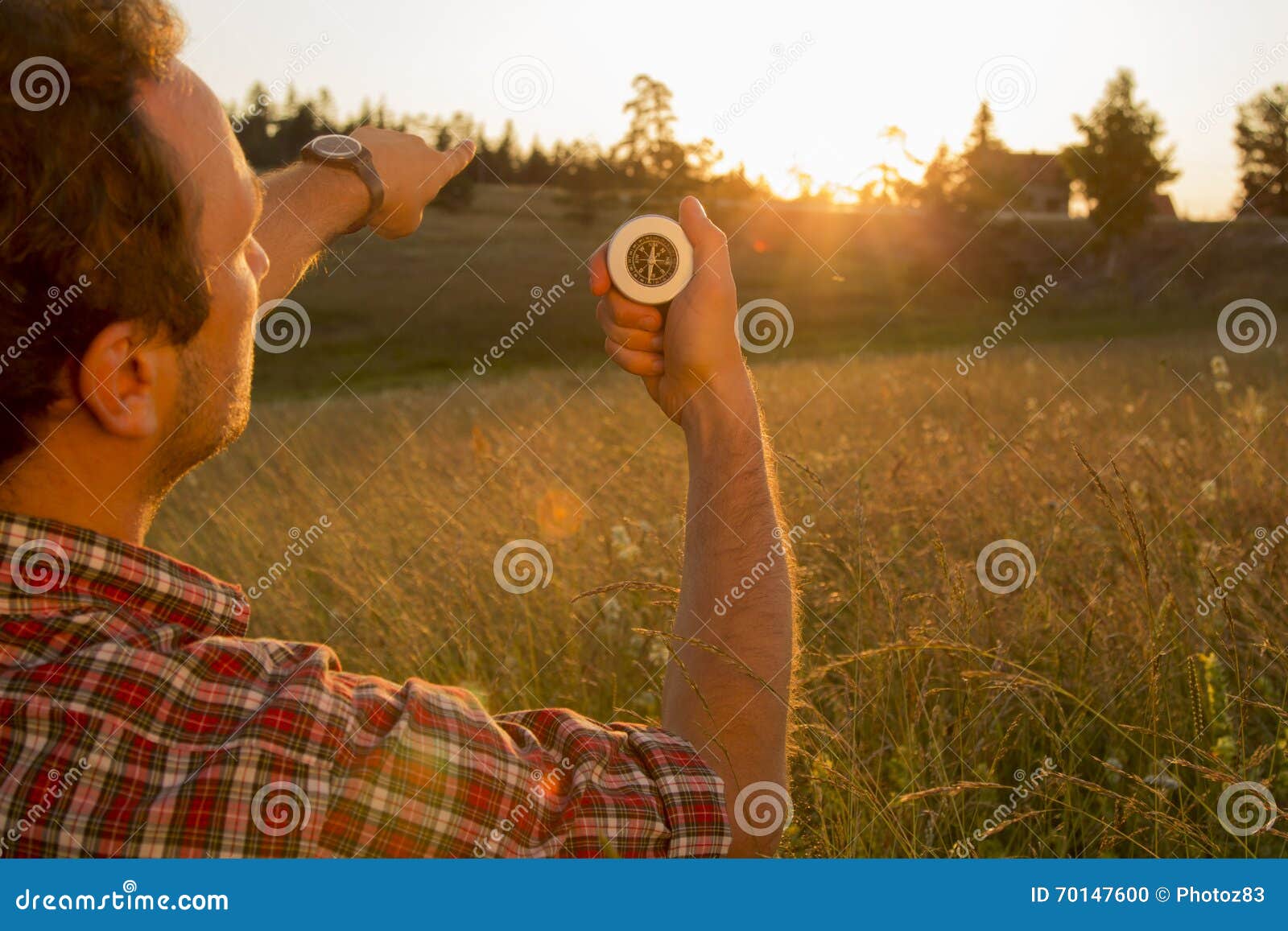 Finding the Right Direction Stock Photo - Image of east, landscape ...