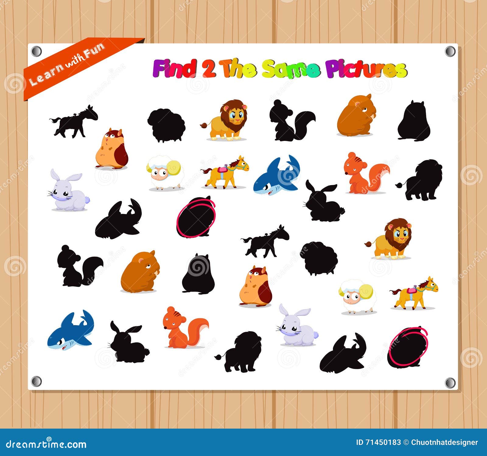 Finding the Same Picture Educational Game for Preschool Children with ...
