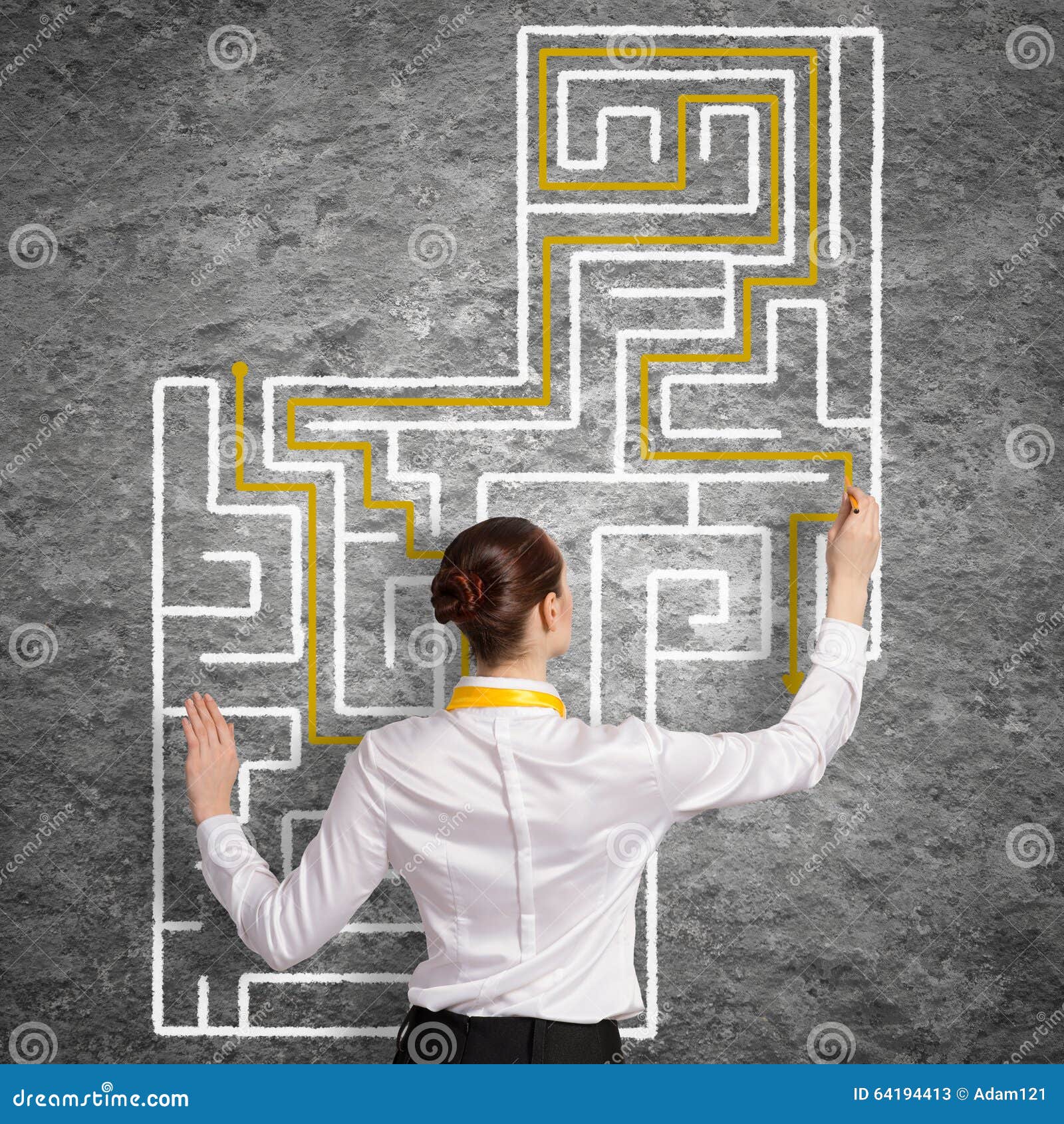 Finding solution stock image. Image of puzzle, problem - 64194413