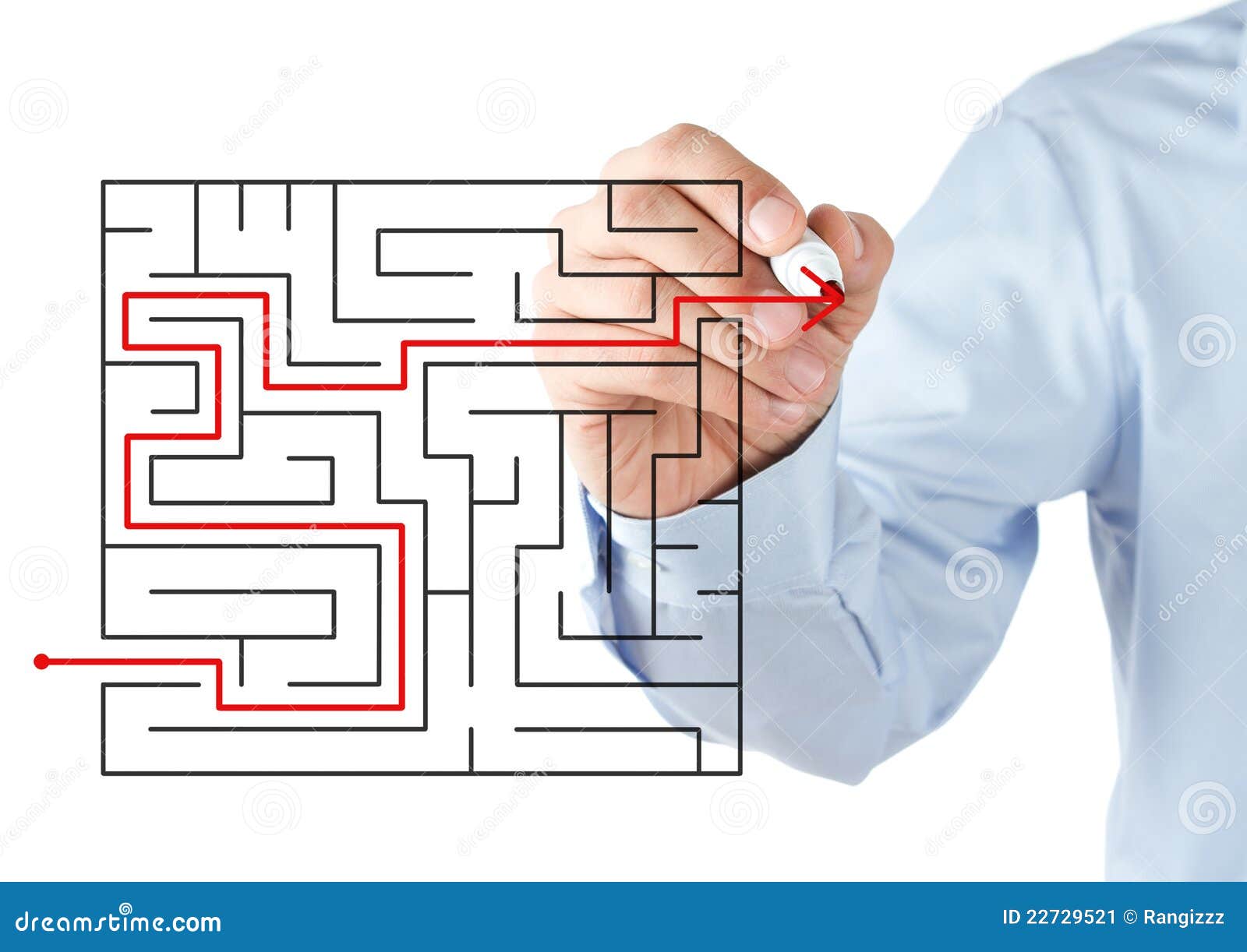 Finding the Solution Concept Stock Image - Image of human, cooperation ...
