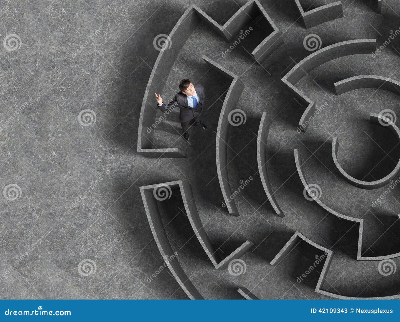 Finding the solution stock image. Image of guide, human - 42109343