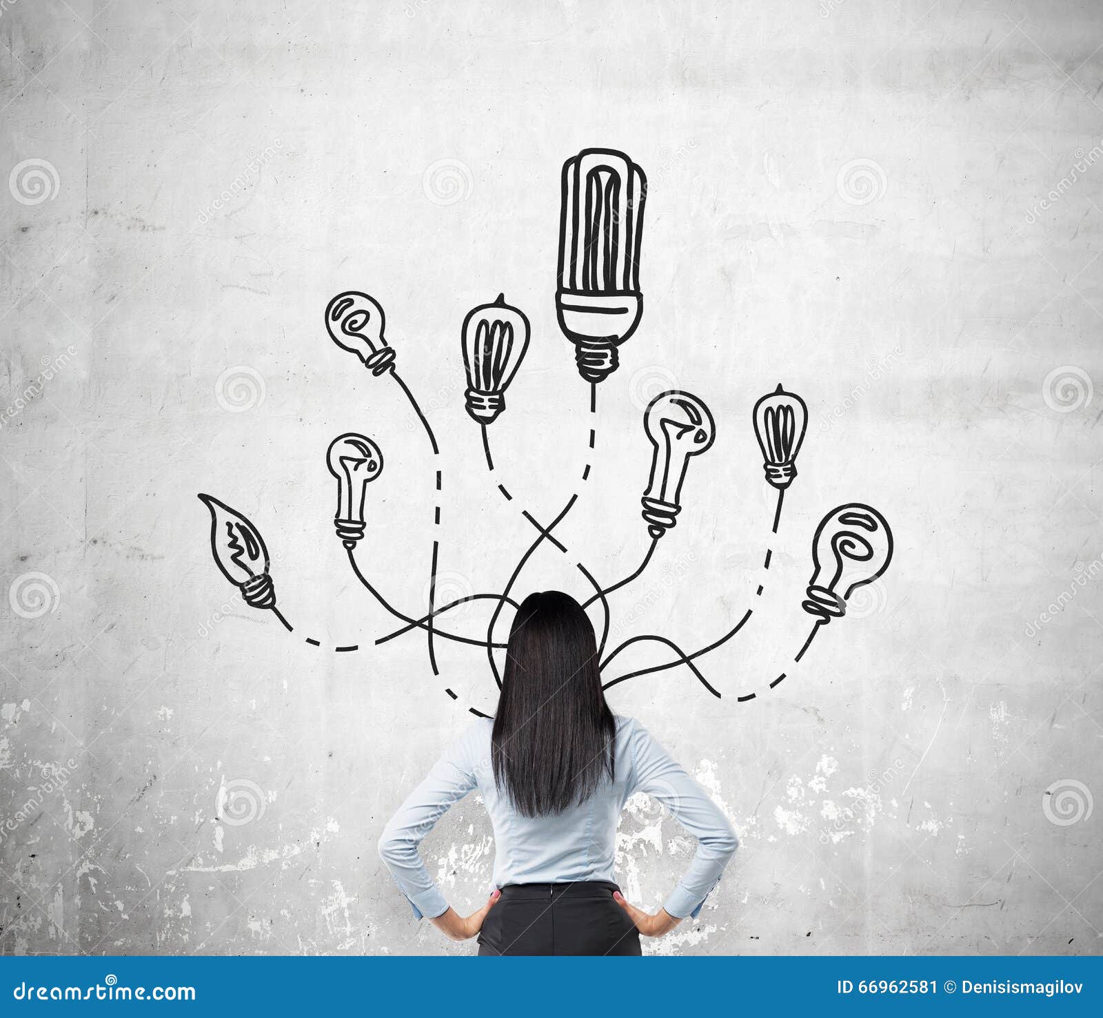 Finding a solution stock illustration. Illustration of business - 66962581