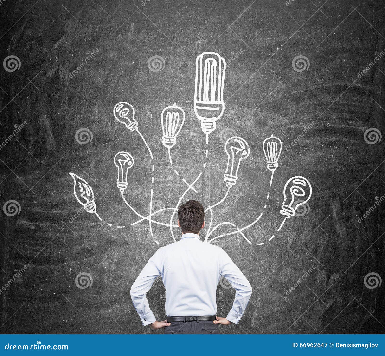 Finding a solution stock illustration. Illustration of idea - 66962647