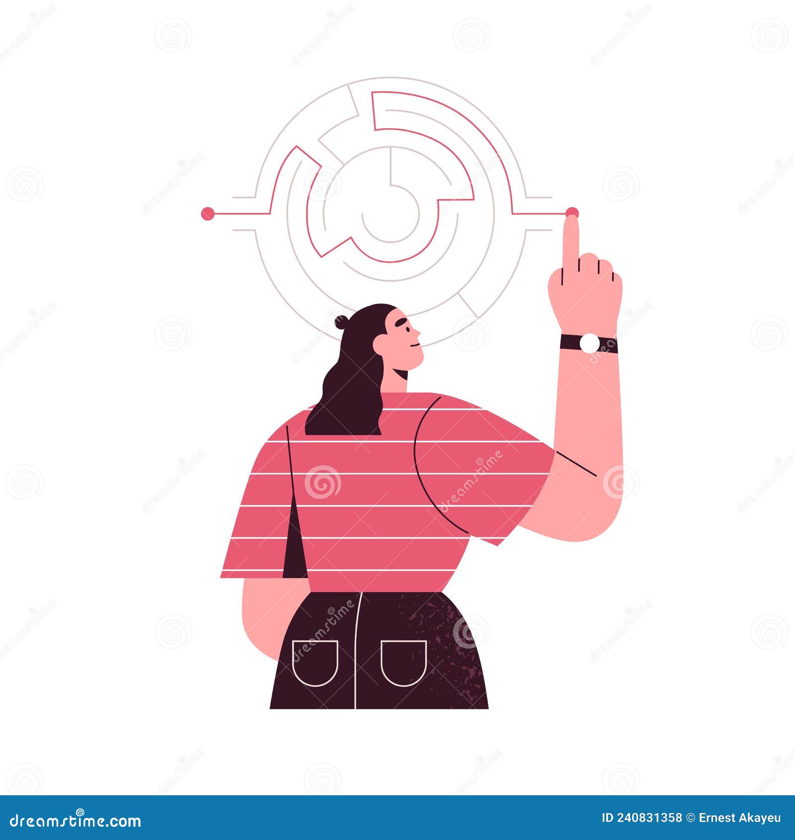 Rational Problem Solving Steps Infographic Vector | CartoonDealer.com ...