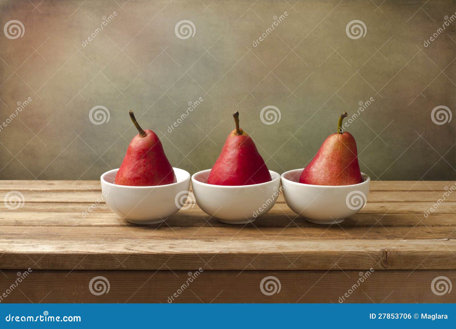 Fine Art Still Life with Red Pears Stock Photo - Image of healthy, fine ...